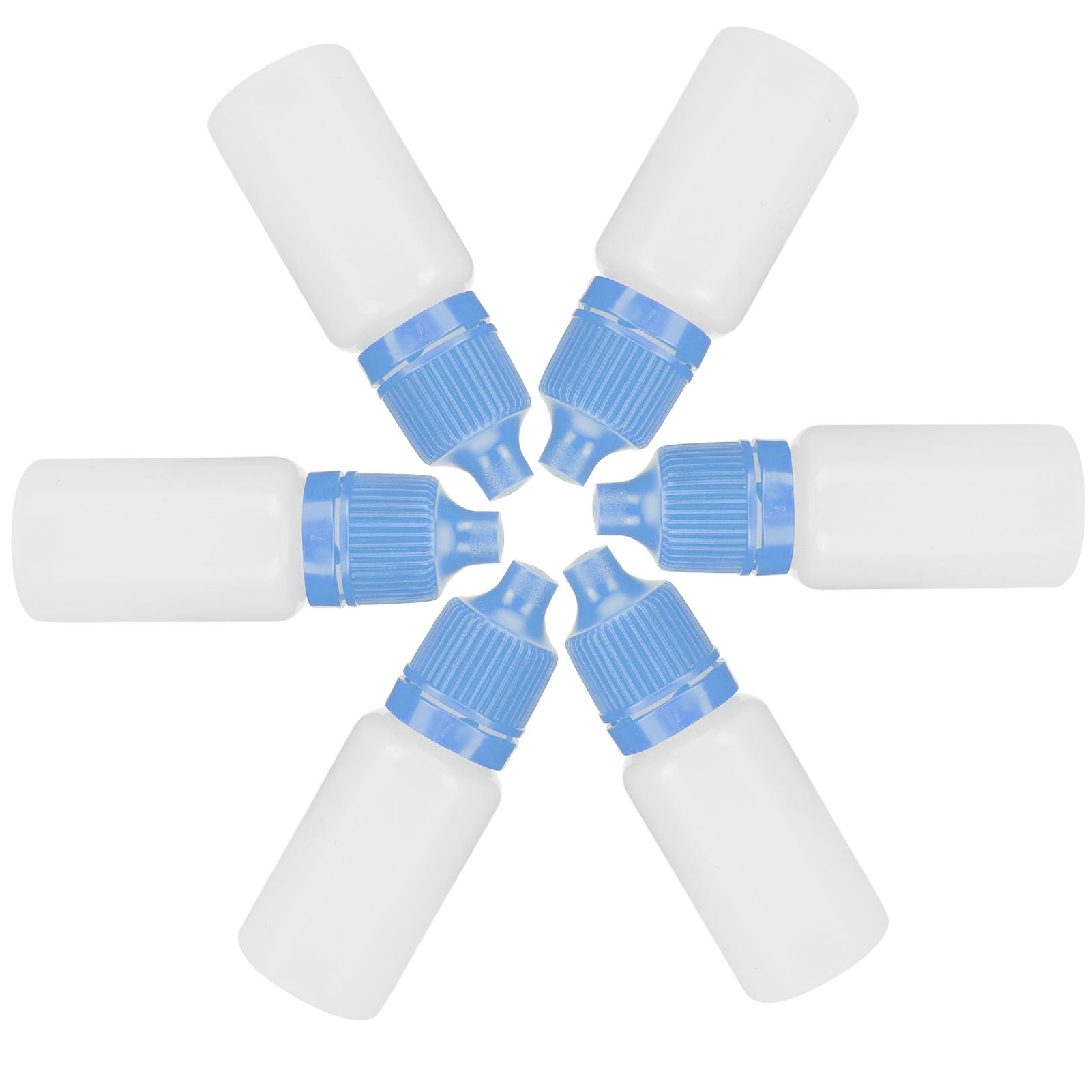 50Pcs 5ml Empty Dropper Bottles Squeezable Eye Liquid Bottle Container ...