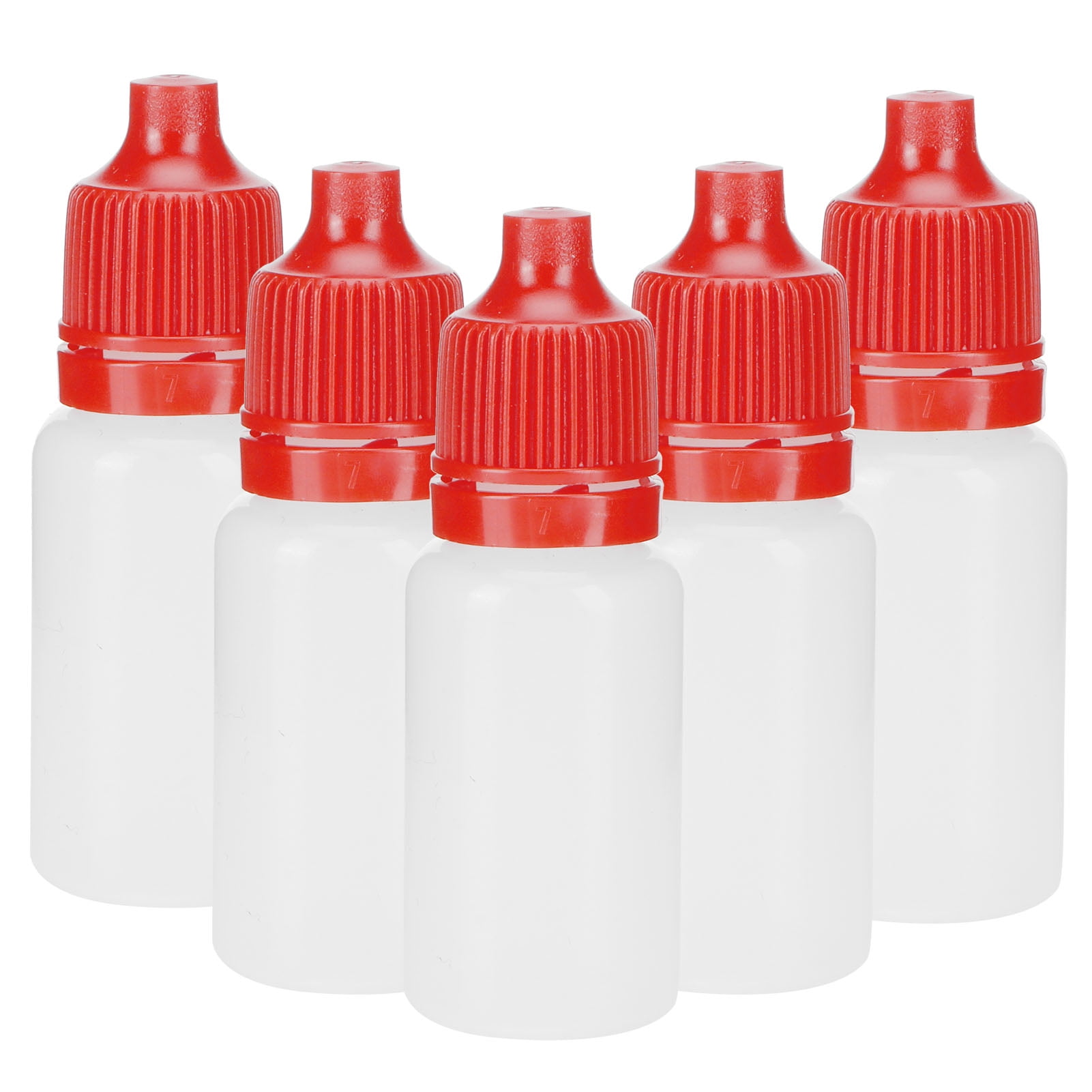 50Pcs 5ml Empty Dropper Bottles Squeezable Eye Liquid Bottle Container ...