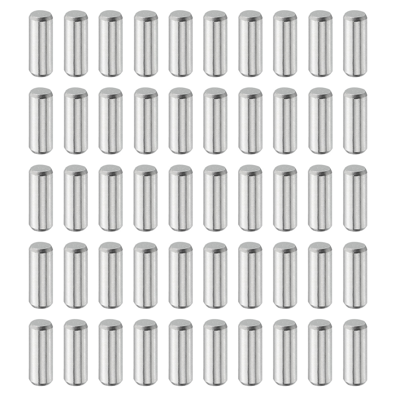 50Pcs 5mm x 14mm Dowel Pins, 304 Stainless Steel Shelf Support Peg Pin ...