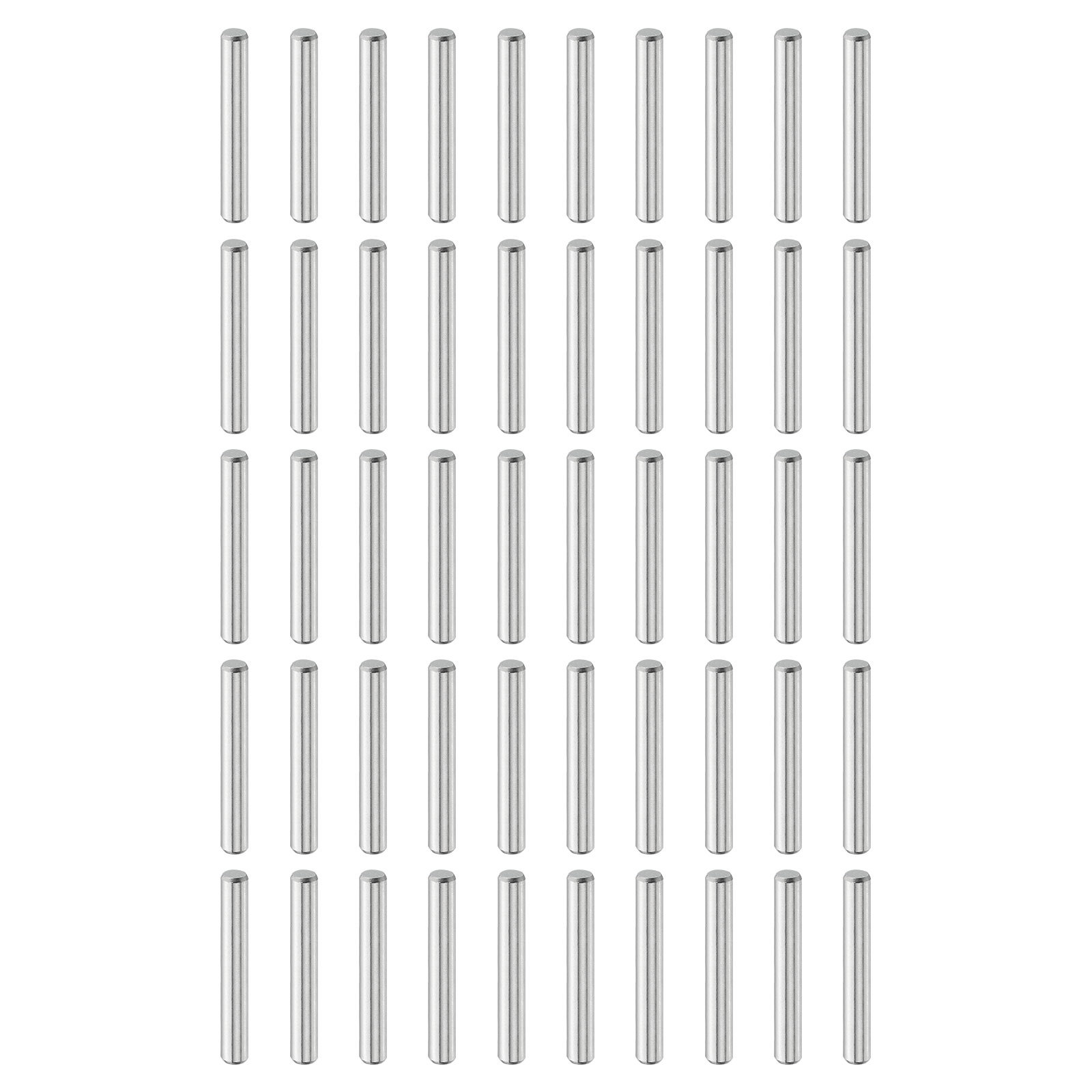 50Pcs 5mm x 35mm Dowel Pins, 304 Stainless Steel Shelf Support Peg Pin ...