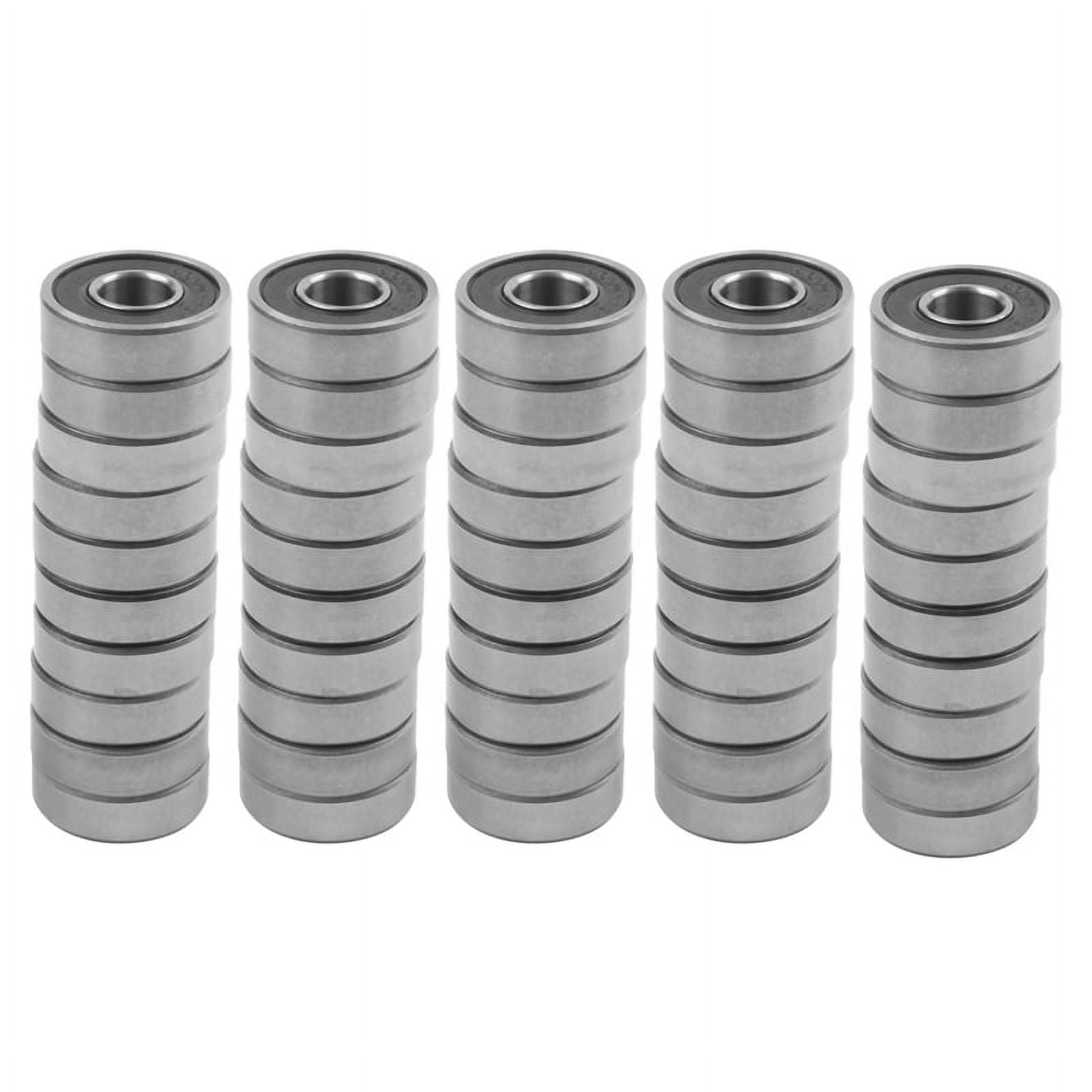 50Pcs 6000RS Shielded Deep Groove Radial Ball Bearings 10mmx26mmx8mm ...