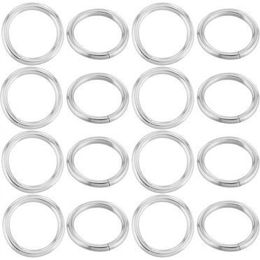 10pc 10x2mm 304 Stainless Steel Split Rings Double Loops Jump Rings ...