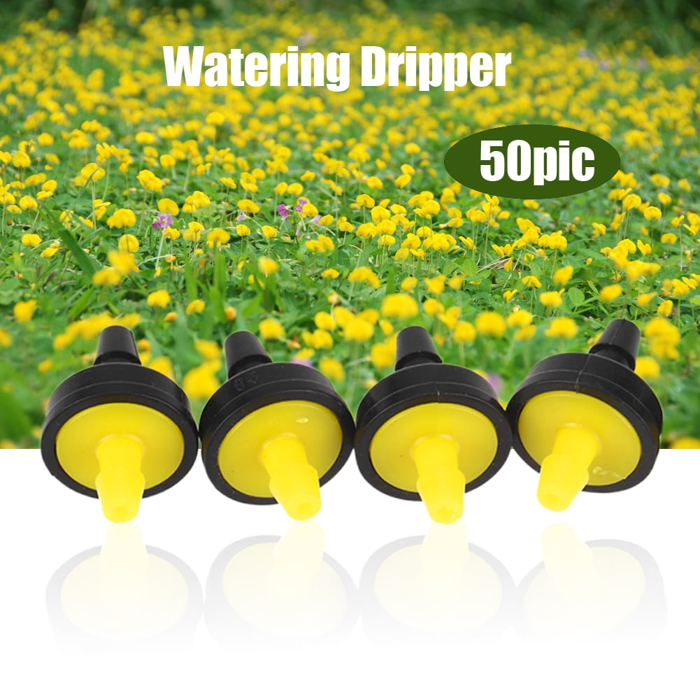 50Pcs Adjustable Flow Pressure Compensating Irrigation Sprinklers ...