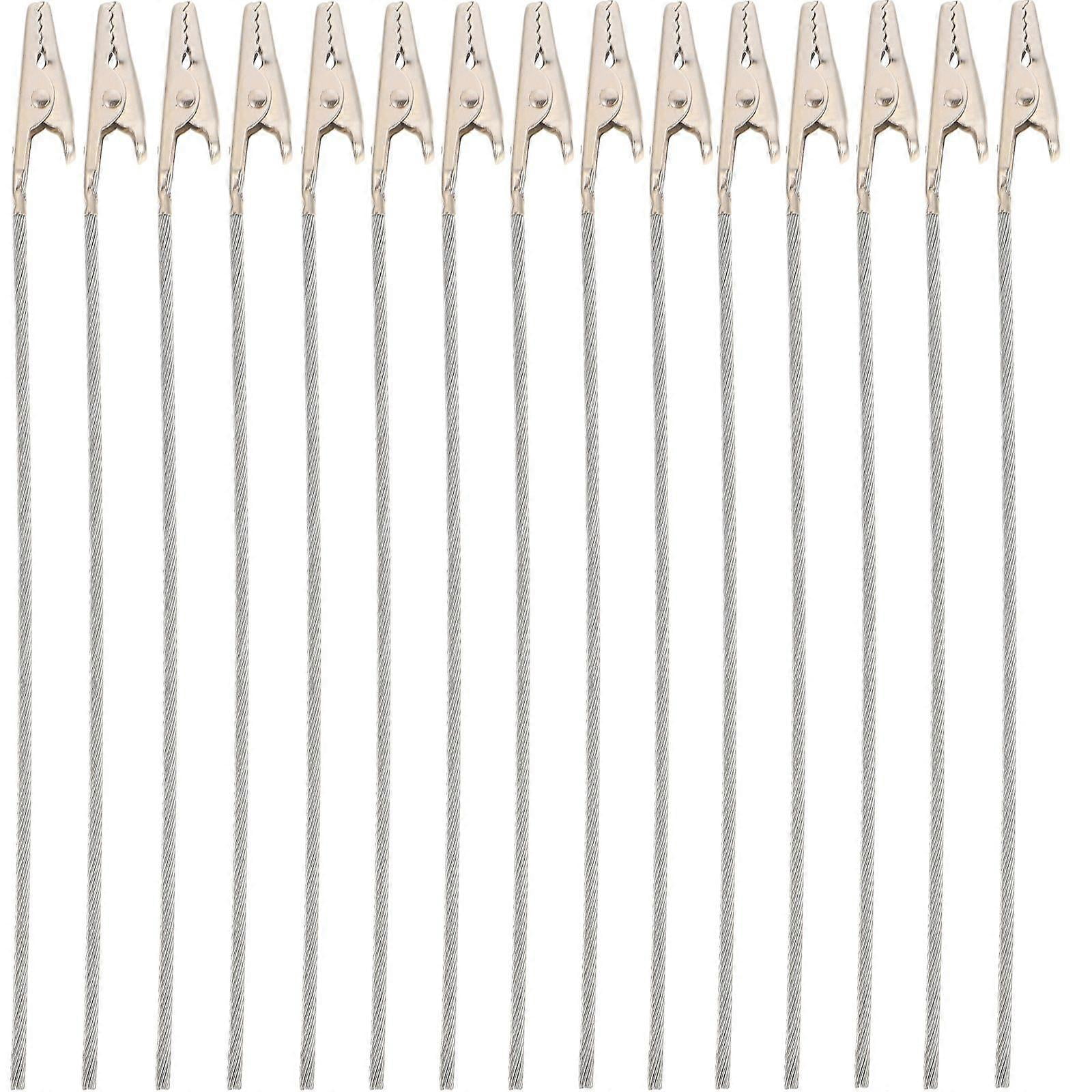 50Pcs Alligator Clamps Photo Holder Long-Tailed Alligator Clips Memo ...