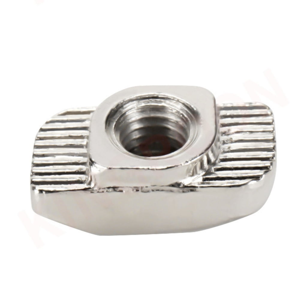 50Pcs Aluminum T Nut Sliding T Nut Hammers Nut Fasten Connector 2020 ...