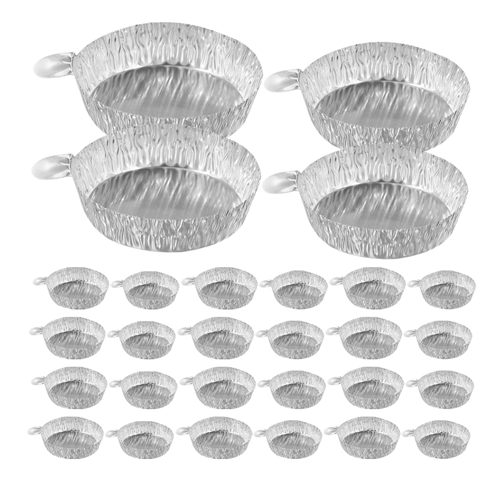 50Pcs Aluminum Weighing Boats Liquid Mixing Foil Trays Aluminum ...