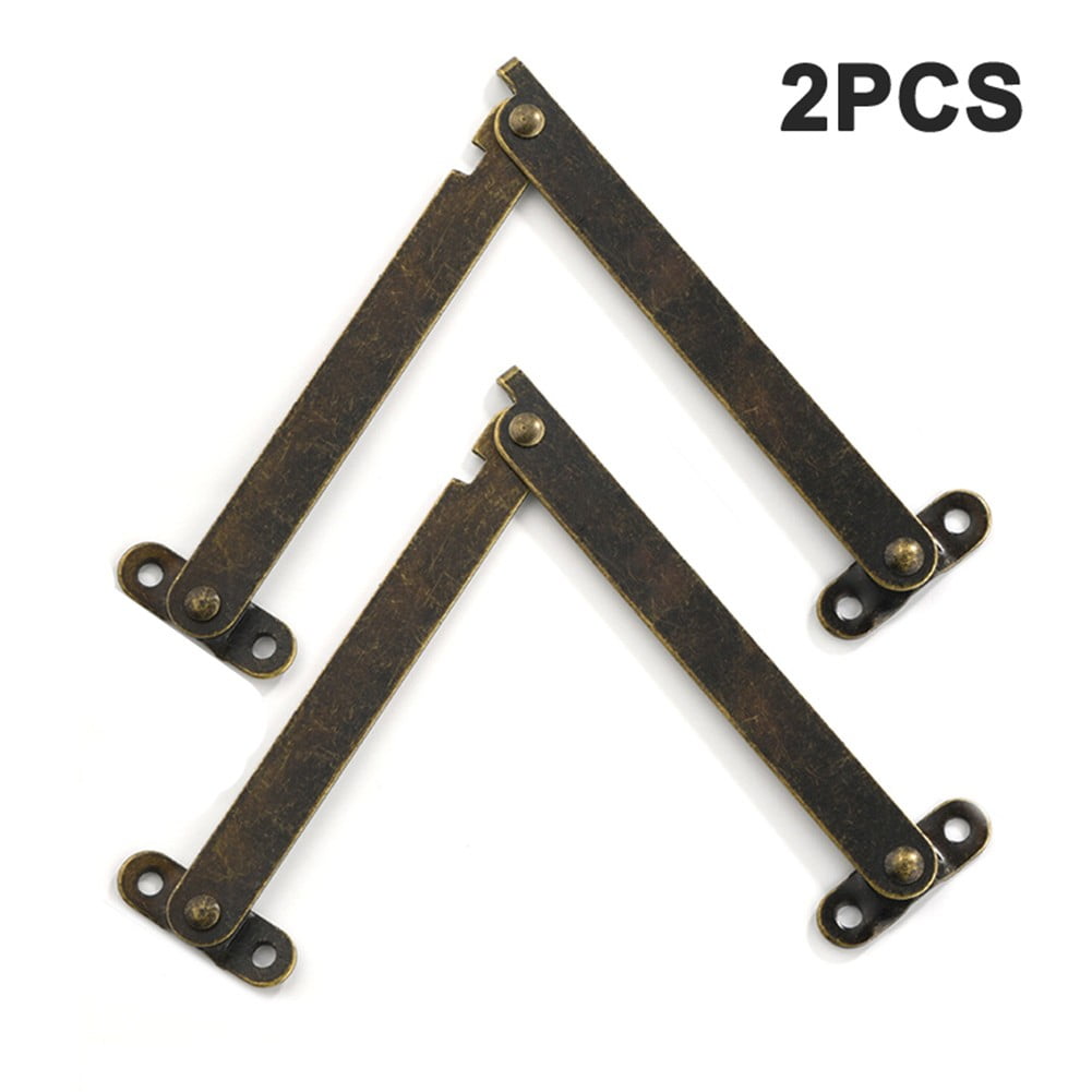 Flat Hinge Hinge With Nails 18X15Mm 4 Mounting Holes 50Pcs Bins Bronze ...