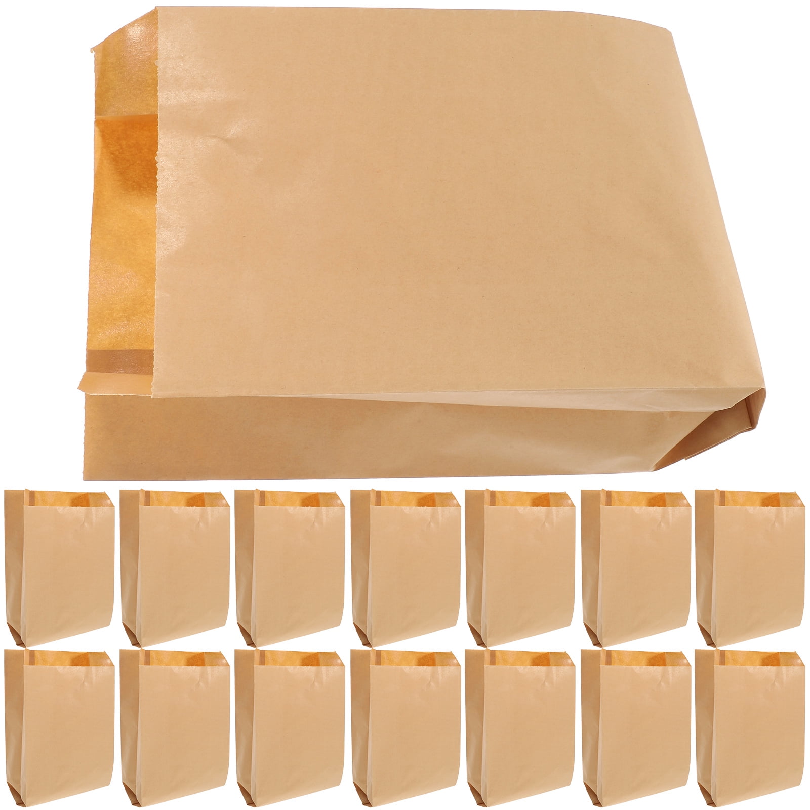 Raindrops Kraft Paper Bread Bags for Home Beige Color 50 Pieces ...