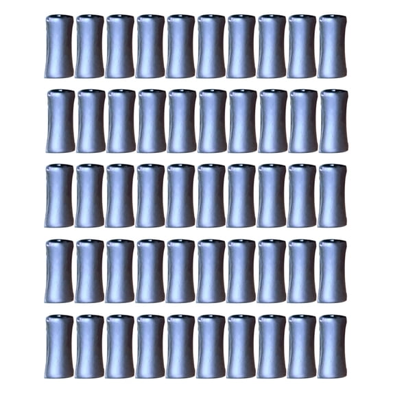 50Pcs Bamboo Shaped High-Quality Glass Spacer Beads, 12mm Loose ...