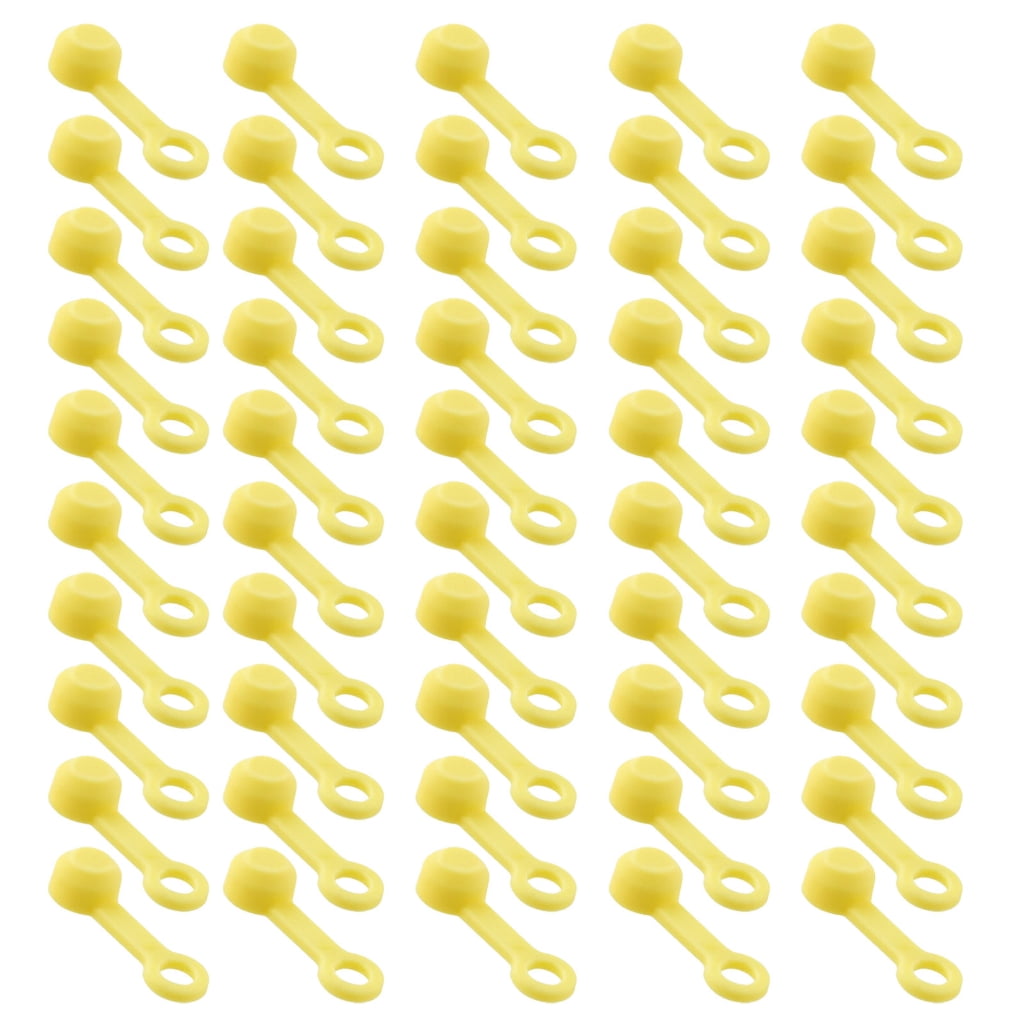 50Pcs Bike Brake Bleeder Rubber Caps Hydraulic Brake Caliper Nipple ...
