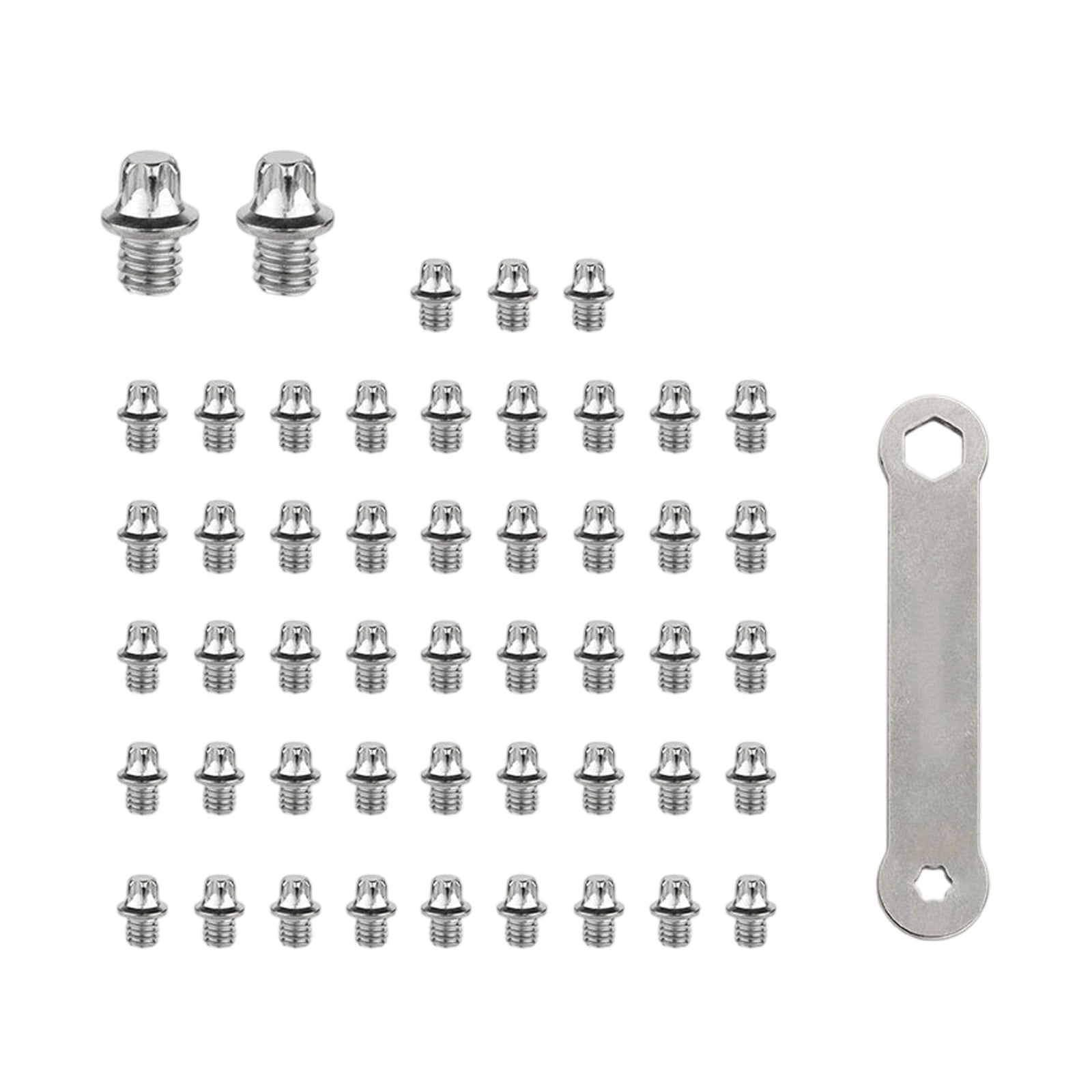 50Pcs Bike Pedal AntiSlip Nails Replacement Screws Pin Bolts Road Bikes ...
