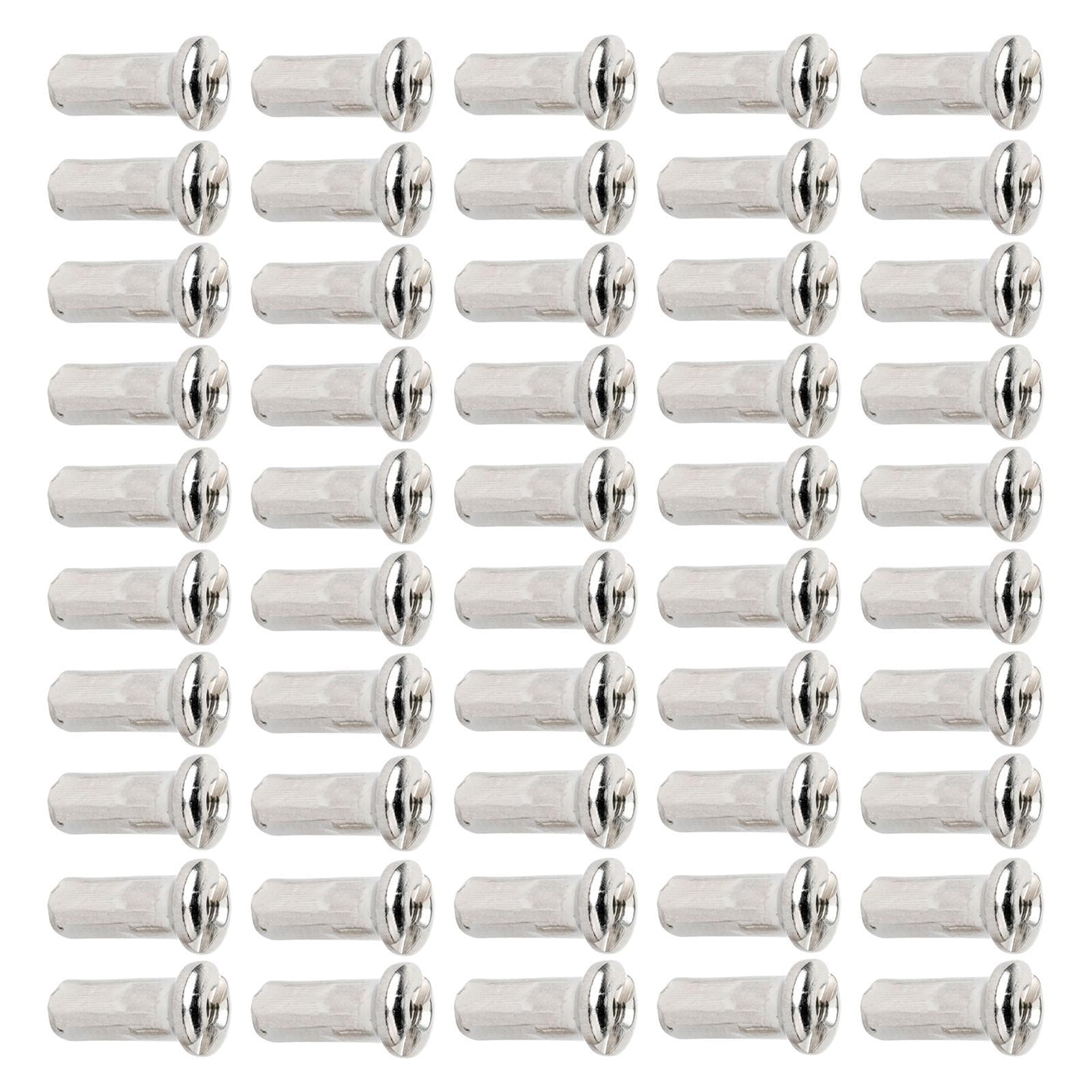 50Pcs Bike Spoke Nipples s Spoke Caps Spokes Protector Guards Wheel ...