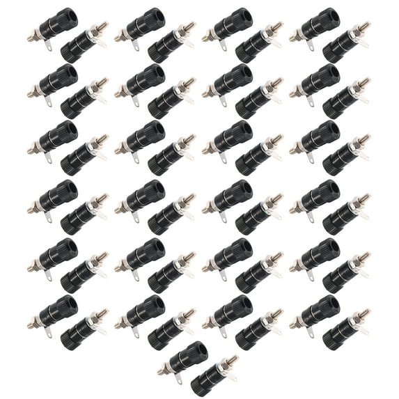 50Pcs Binding Posts Terminals 4mm Banana Plugs Socket Terminals ...