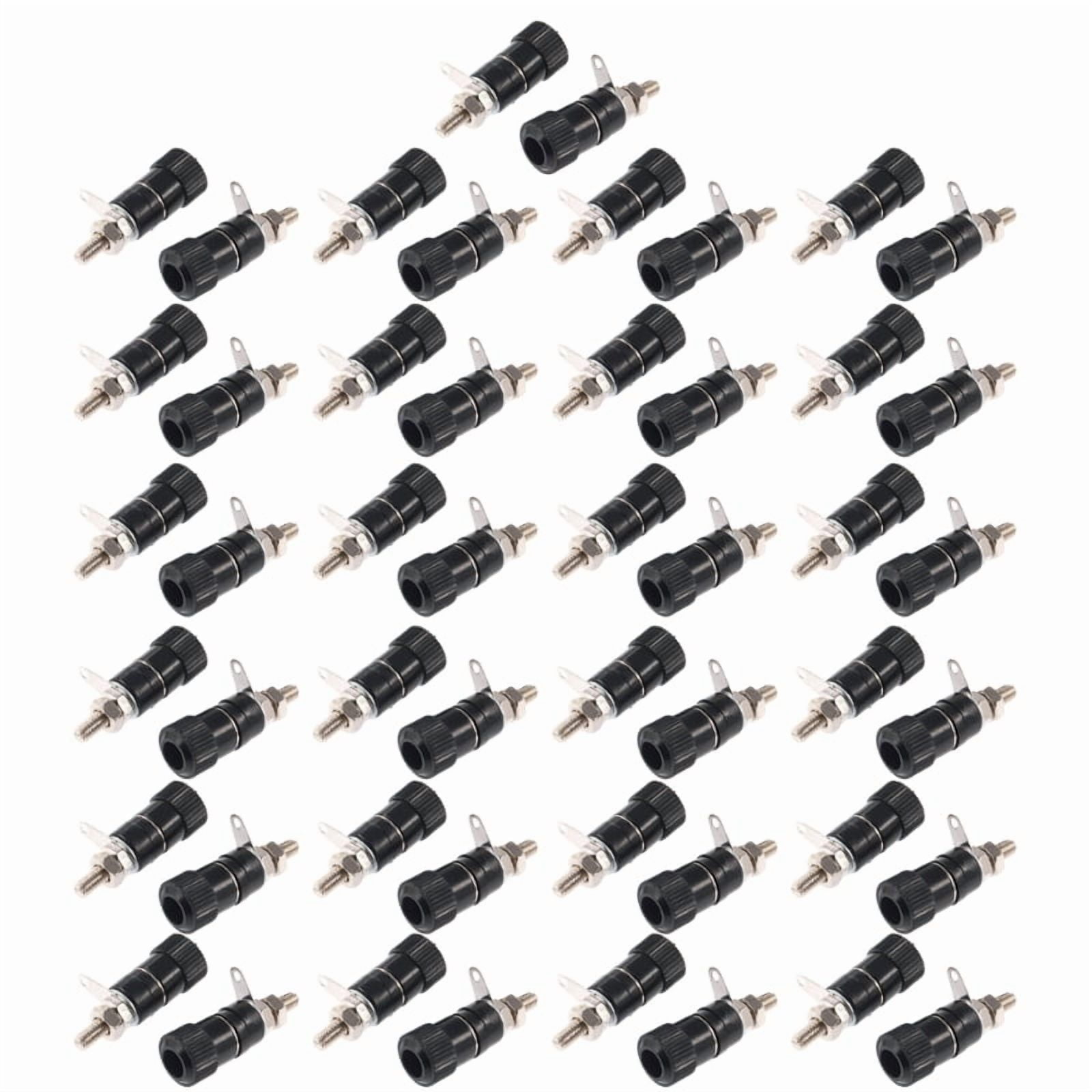 50Pcs Binding Posts Terminals 4mm Banana Plugs Sockets Terminal ...