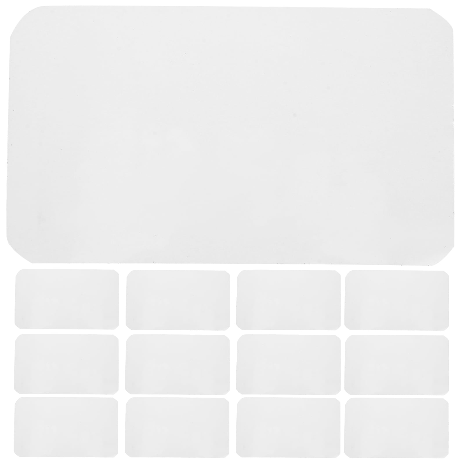 50Pcs Blank Heat Transfer Sticker Heat Sublimation Blank Sticker Heat ...