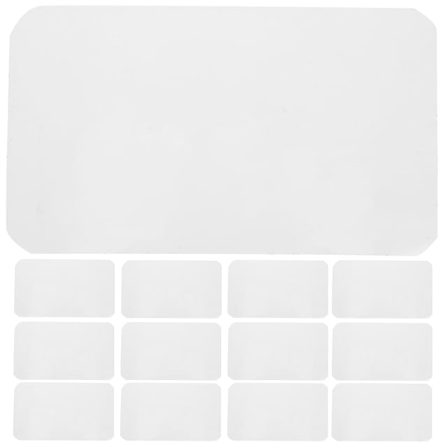 50Pcs Blank Heat Transfer Sticker Heat Sublimation Blank Sticker Heat ...