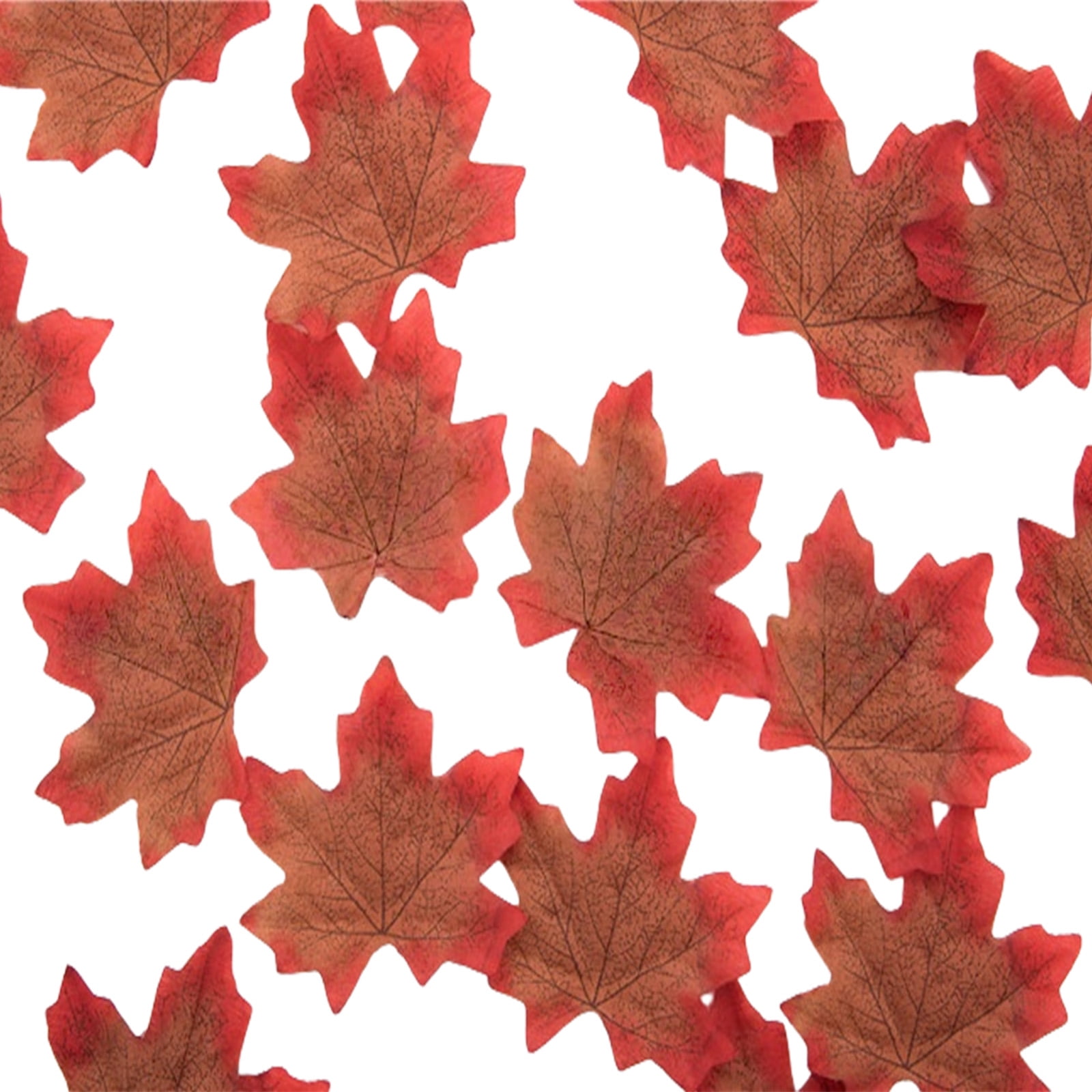 50Pcs Bright Colored Faux Maples Models With Natural Texture For Home ...