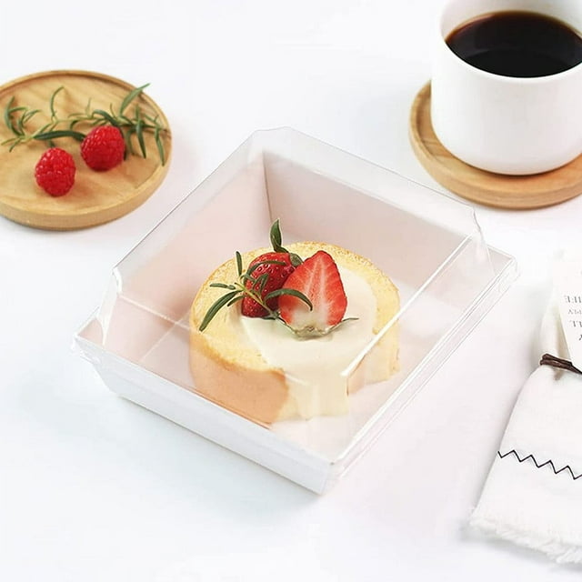 MERRYHAPY Bakery Boxes Lid and Base Design 50Pcs 13.0X12.5X6.5in ...