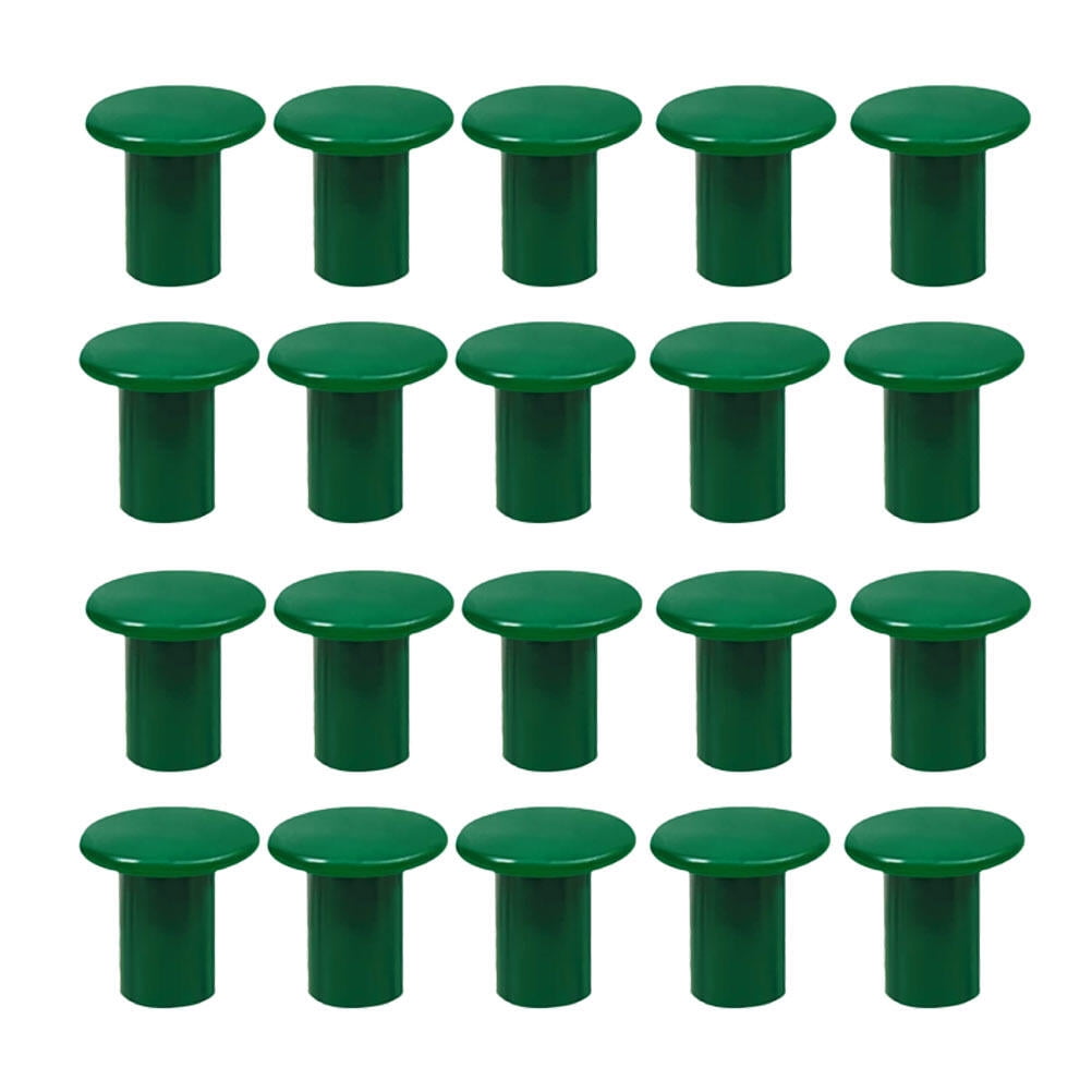 50Pcs Bamboo Plastic Cane Topper Protectors for Garden Cane Caps ...