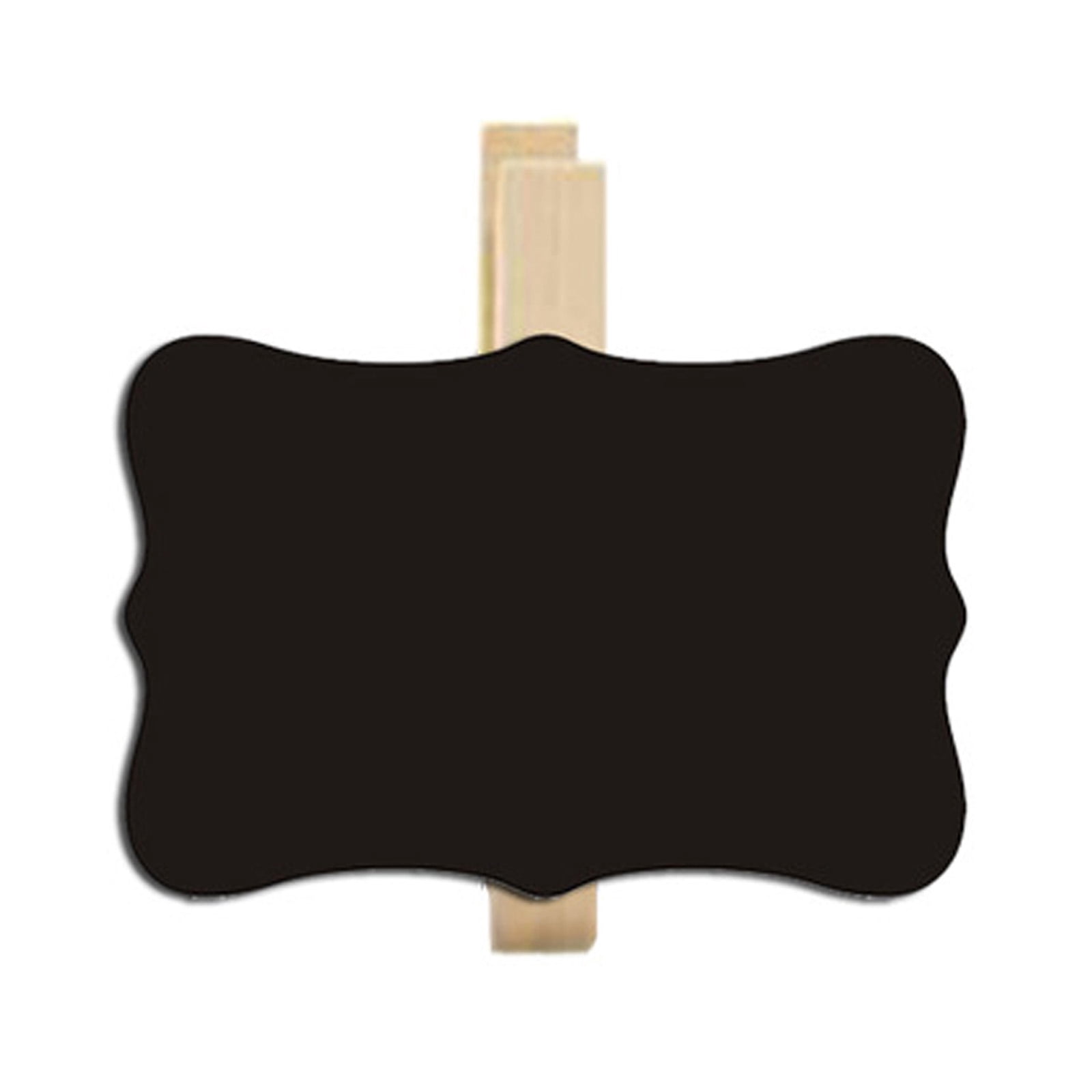 50Pcs Chalkboard Clips Small Message Chalkboard Signs with Labels Clips ...