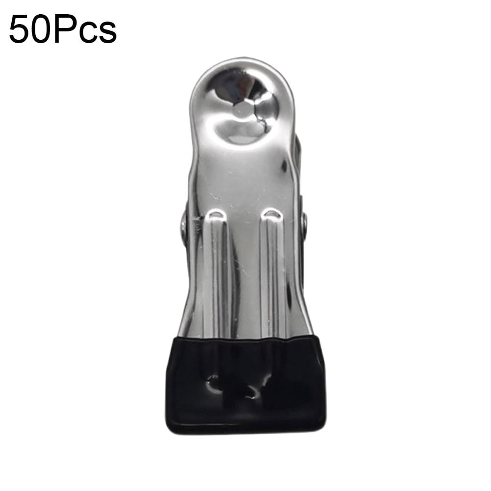 50Pcs Clothes Pegs for Washing Line,Stainless Steel Washing Line Pegs ...