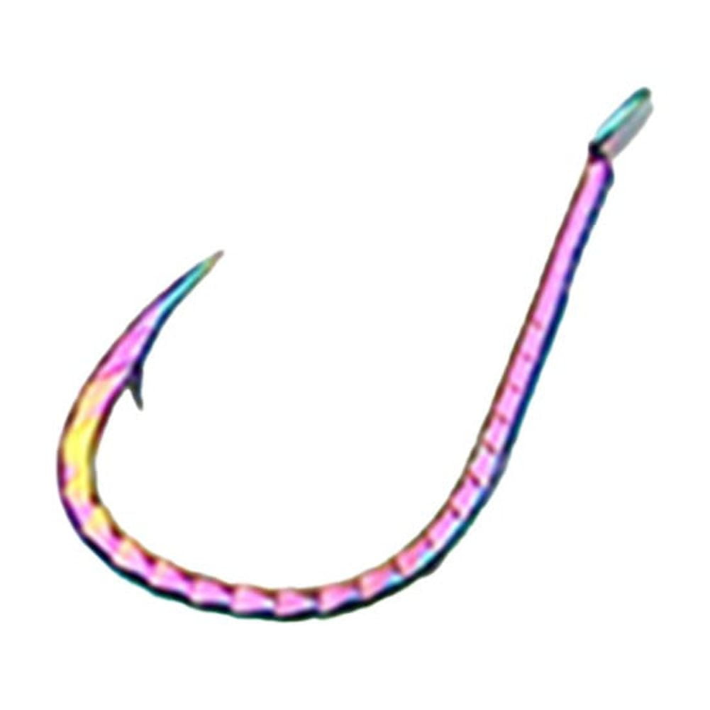 50Pcs Colorful Long Handle Fine Crucian Carp Izu Platform Fishing Hook ...