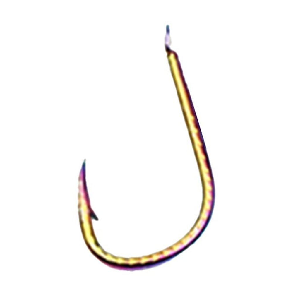 50pcs Colorful Long Handle Fine Crucian Carp Izu Platform Fishing Hook ...