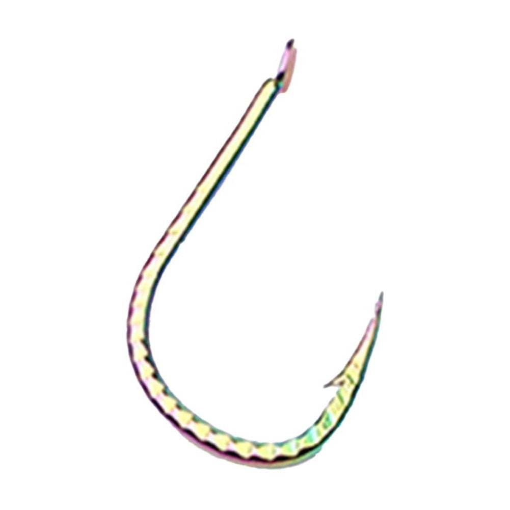 50Pcs Colorful Long Handle Fine Crucian Carp Izu Platform Fishing Hook ...
