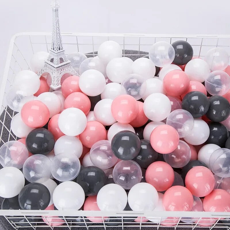 50Pcs Colors Baby Plastic Balls Water Pool Ocean Wave Ball Kids Swim ...