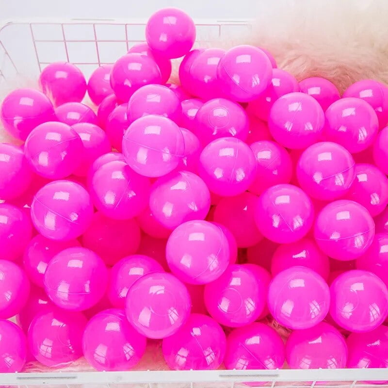 50Pcs Colors Baby Plastic Balls Water Pool Ocean Wave Ball Kids Swim ...