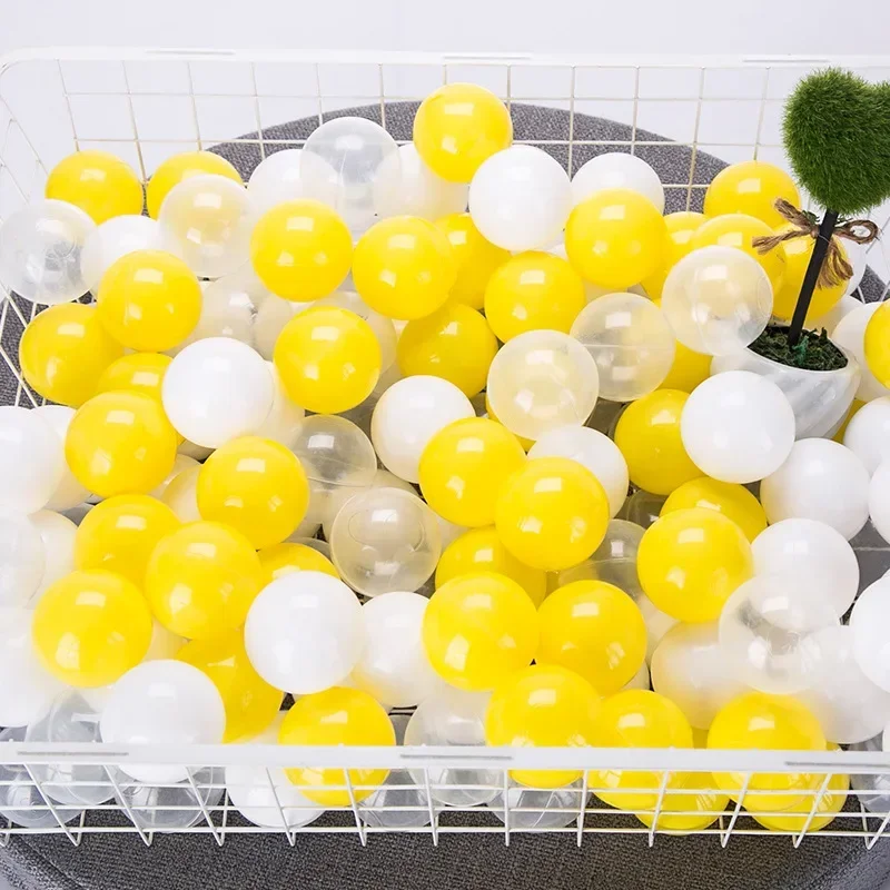 50Pcs Colors Baby Plastic Balls Water Pool Ocean Wave Ball Kids Swim ...