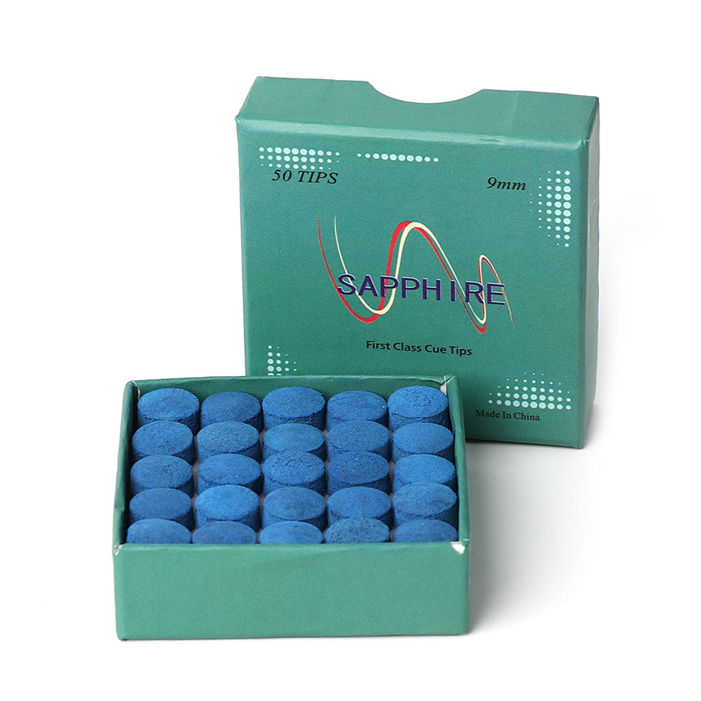 50Pcs Cue Tips Blue Snooker Cue Tips Pool Cue Tips Billiard Tips ...