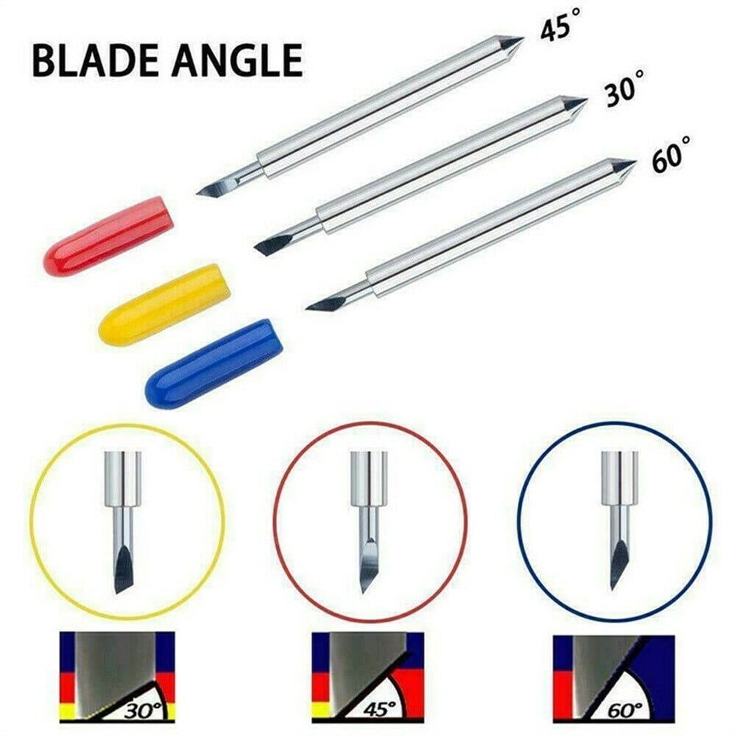 50Pcs Cut Tools 30°45°60° Blades Fit For Explore Air 2 Vinyl Cut ...