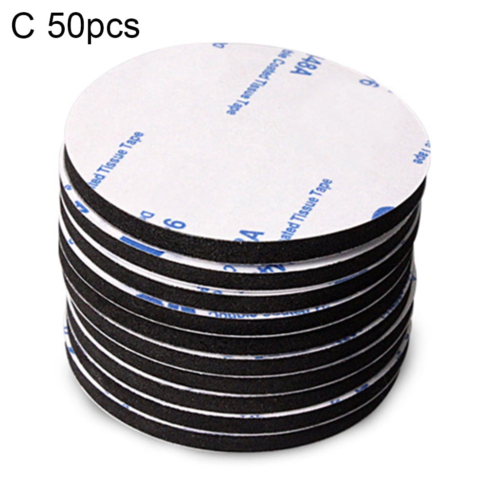 50Pcs Double Sided Foam Adhesive Tape Pads,Round and Square Sticky Pads ...