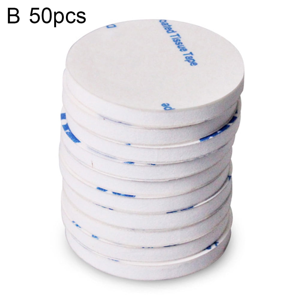 50Pcs Double Sided Foam Adhesive Tape Pads,Round and Square Sticky Pads ...