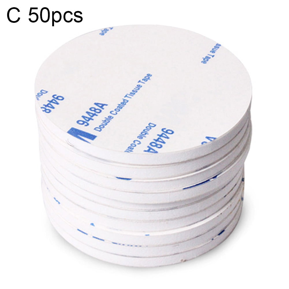 50Pcs Double Sided Foam Adhesive Tape Pads,Round and Square Sticky Pads ...