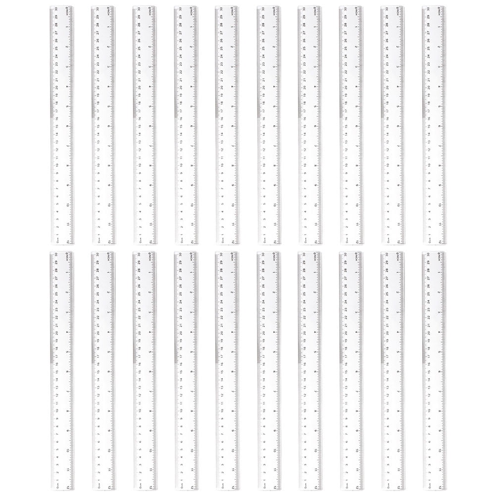 50Pcs Drawing Ruler Tool Scale Drawing Ruler Portable Measuring Tools ...