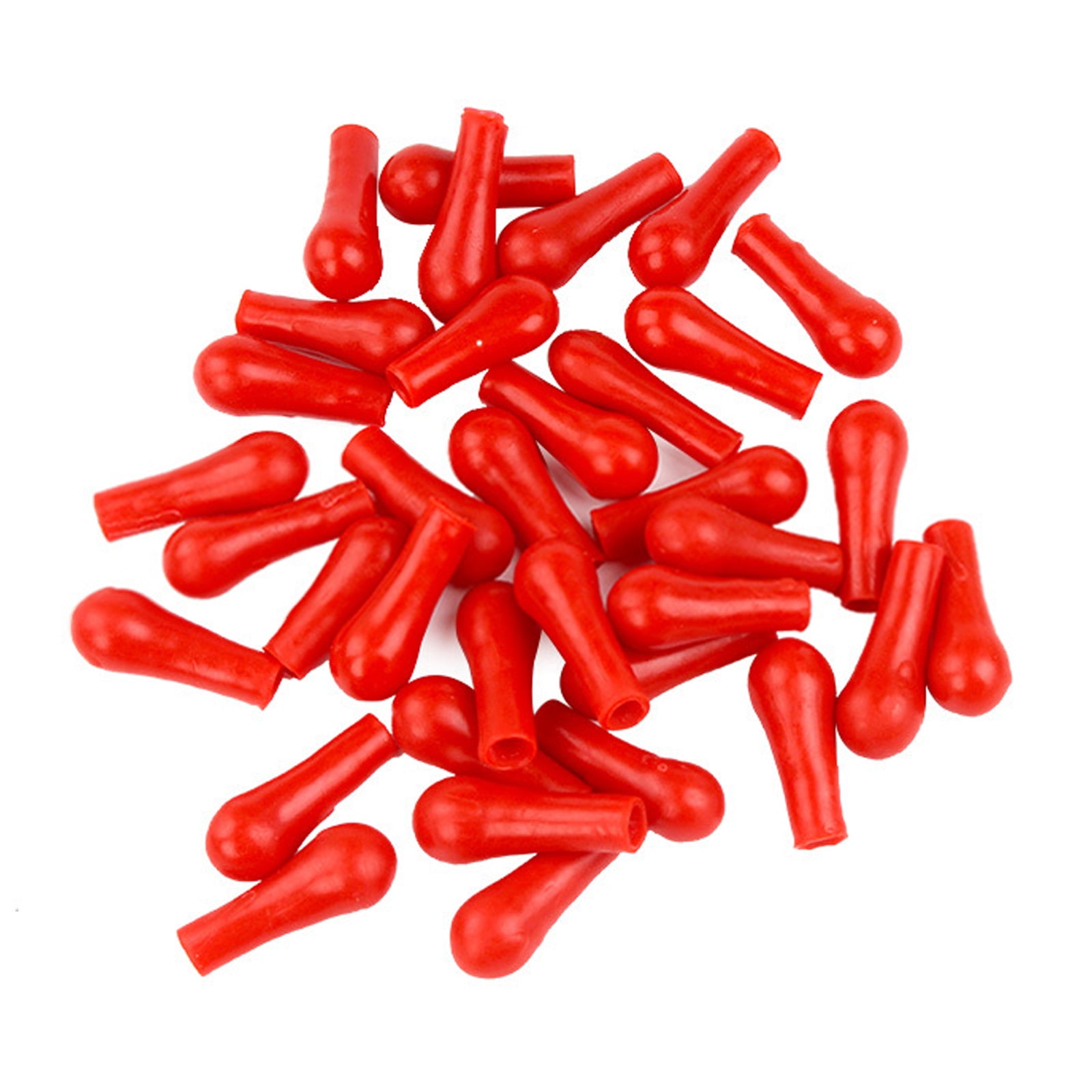 50Pcs Dropper Rubber Caps Rubber Dropper Bulb Caps for Glass Pipettes ...