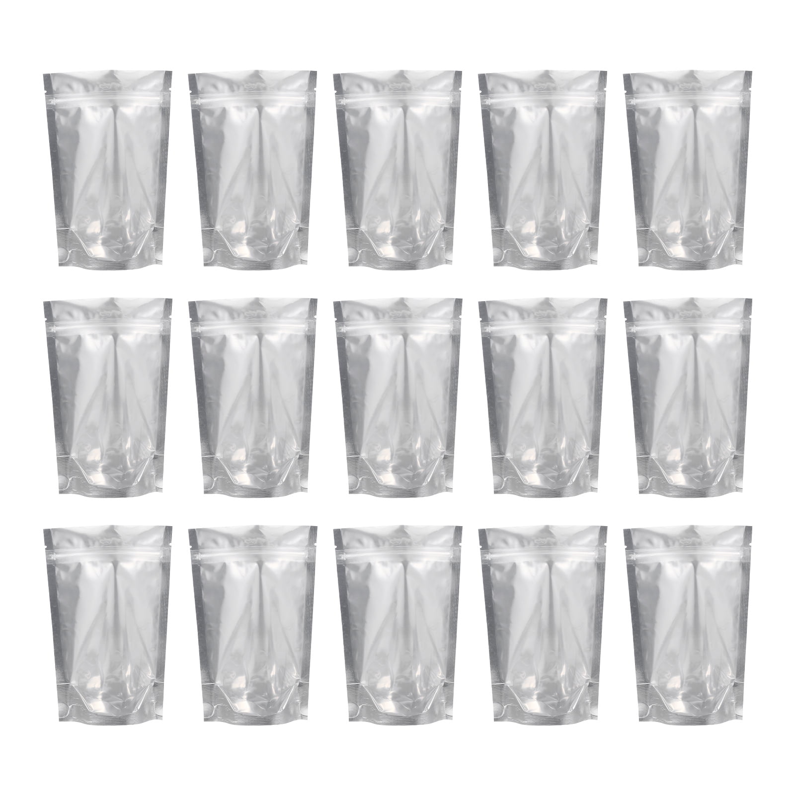 50Pcs Dry Food Bag Grain Storage Bag Dry Fruit Pouch Foil Airtight Bag ...