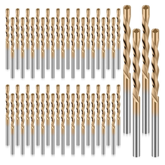 50Pcs Drywall Bit, 1/8 Inch Spiral Saw Tip Cutting Bits, M2 High Speed ...