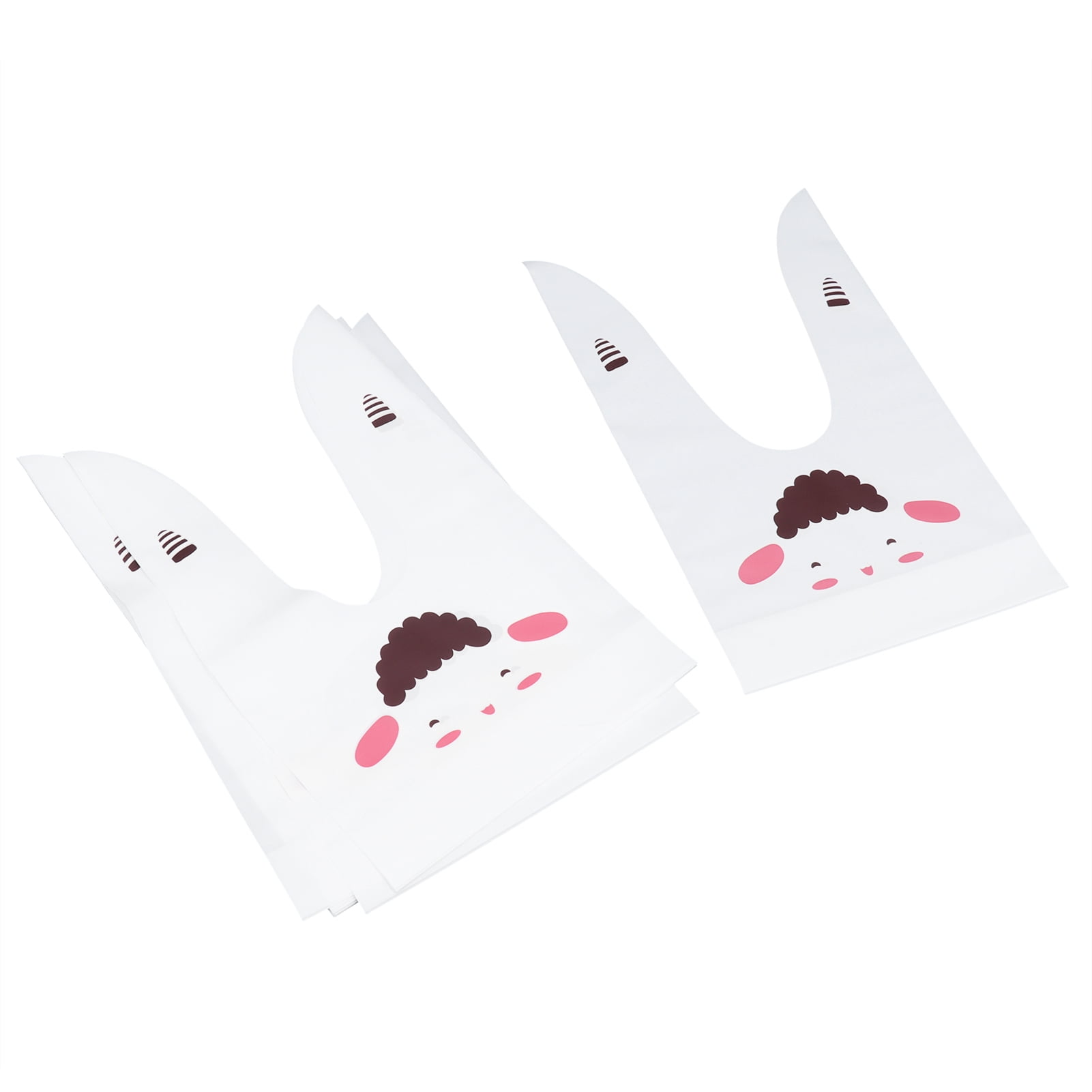 50Pcs EVA Lamb Snack Bags - 9.1x5.3 Inch Long Ear Gift Bags for DIY ...
