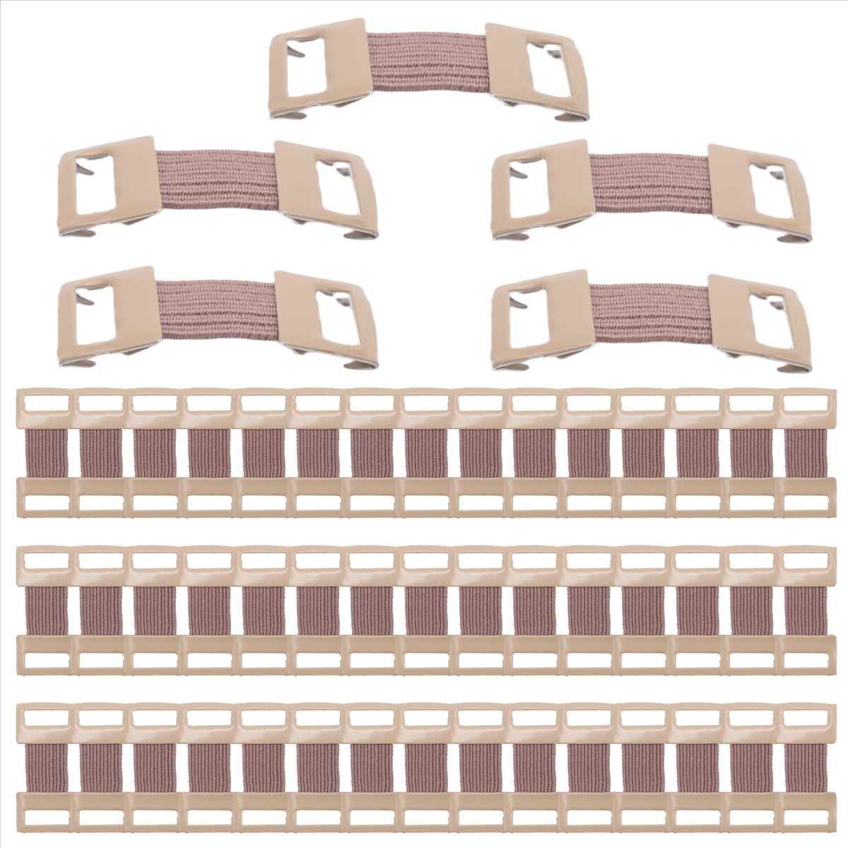 50Pcs Elastic Bandage Wrap Stretch Metal Clips Fixation Clamps Hooks ...