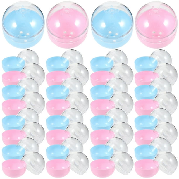 50Pcs Fillable Capsules Balls Empty Twisted Balls Plastic Balls ...