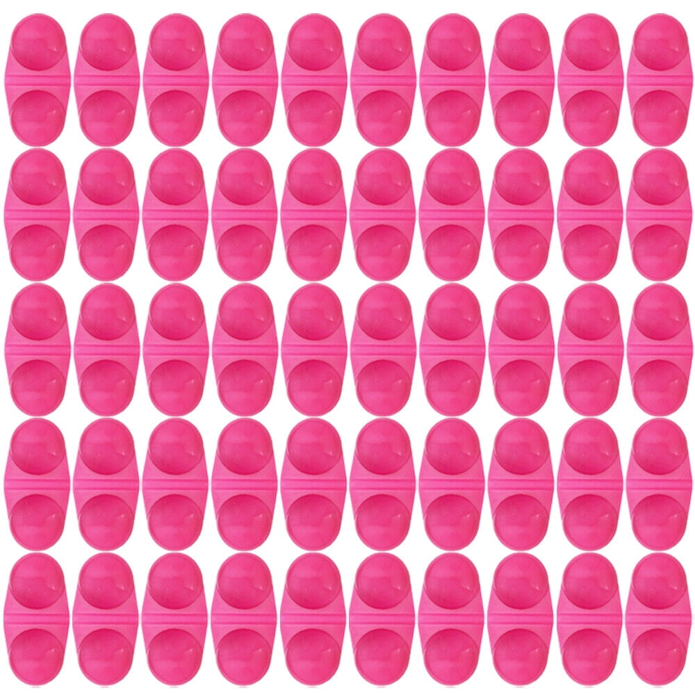 50Pcs Fishing Double Catfish Rattles Compact Line Rattle Beads For Sea ...