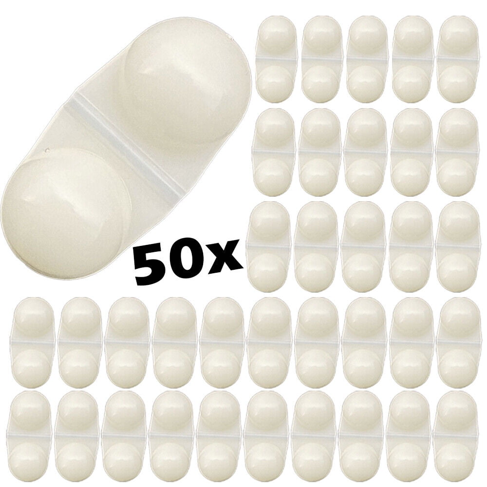 50Pcs Fishing Double Catfish Rattles Compact Line Rattle Beads For Sea ...