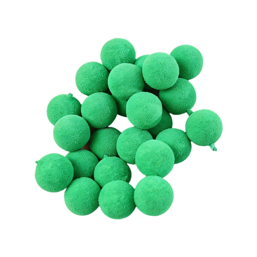 50Pcs Foam Floating Lure Beads With Storage Box Buoyancy Beads Fishing ...