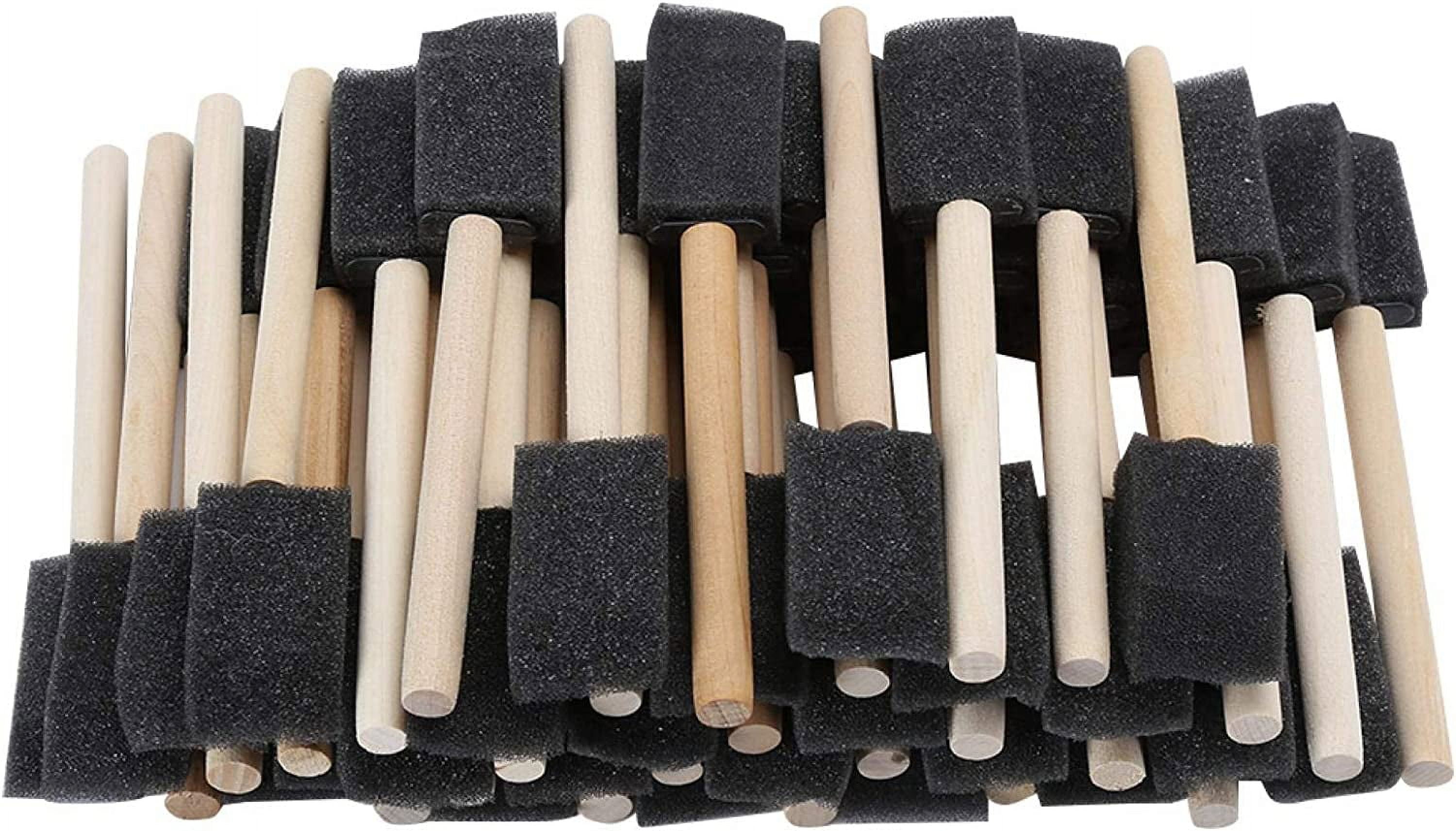 50Pcs Foam Paint Brushes, Sponge Paint Brush Sponge Brush Foam Brush ...