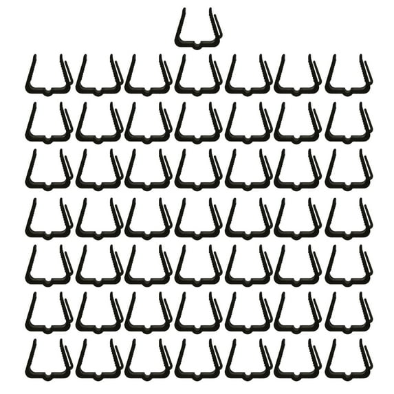 50Pcs Functional Fascia Board Clip For Christmas Lights For Roof Gutter ...