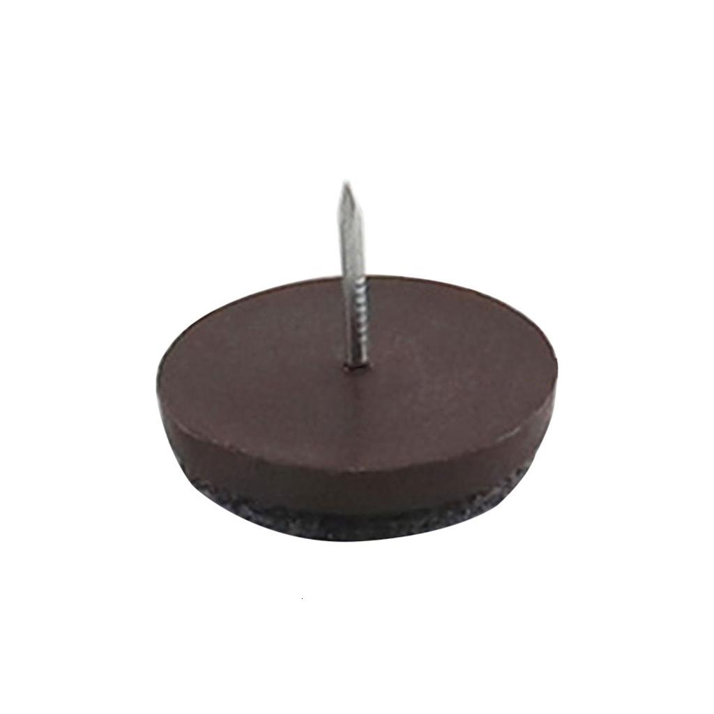 50Pcs Furniture Leg Bottom Feet Nail-on Slider Glides Pad for Chair ...