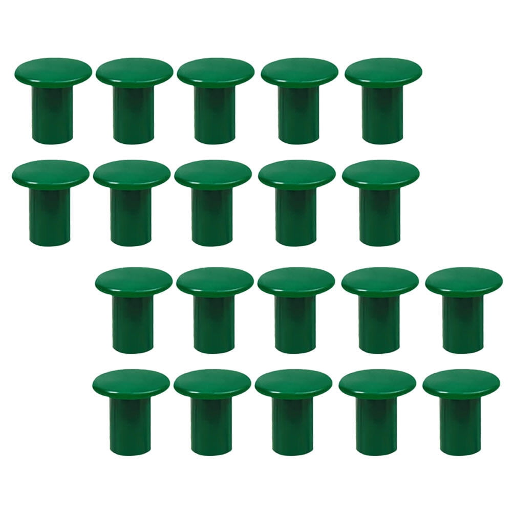 50Pcs Garden Cane Caps Safety Corner Covers Plastic Cane Protective ...